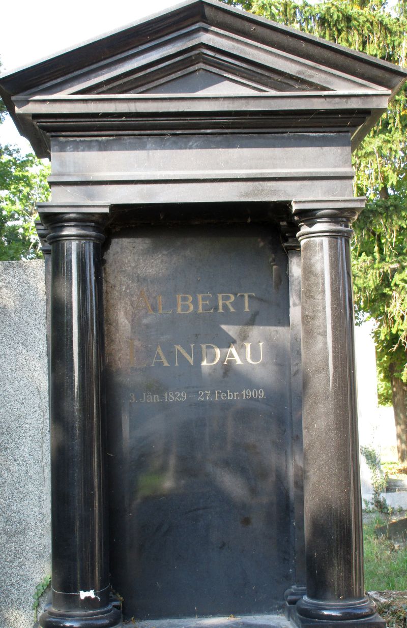 Grabsteine: Landau: ADLER Heraldisch-Genealogische Gesellschaft, Wien