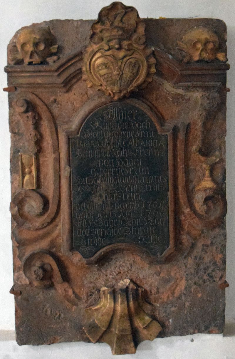 Grabsteine: Grabstein Unbekannt: ADLER Heraldisch-Genealogische ...